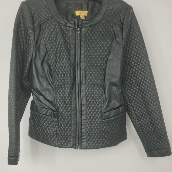 Valerie Stevens | Jackets & Coats | Valerie Stevens Sharp Womens Moto ...